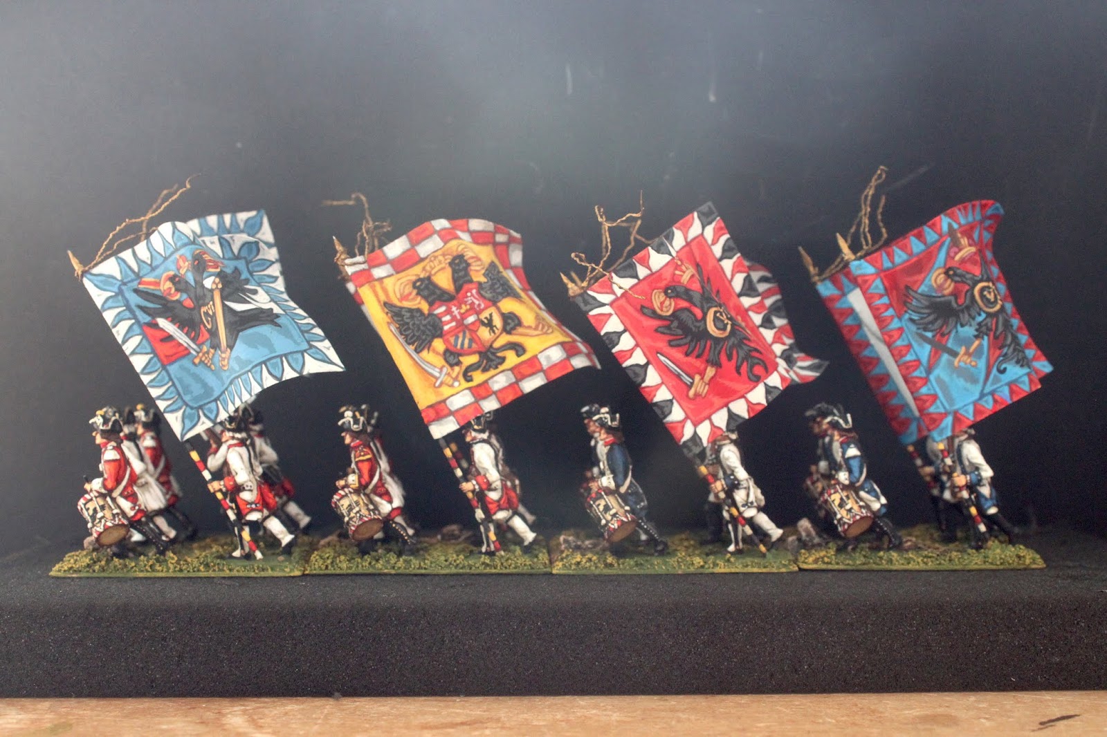 Der Alte Fritz Journal: Austrian Flags of the War of Austrian Succession