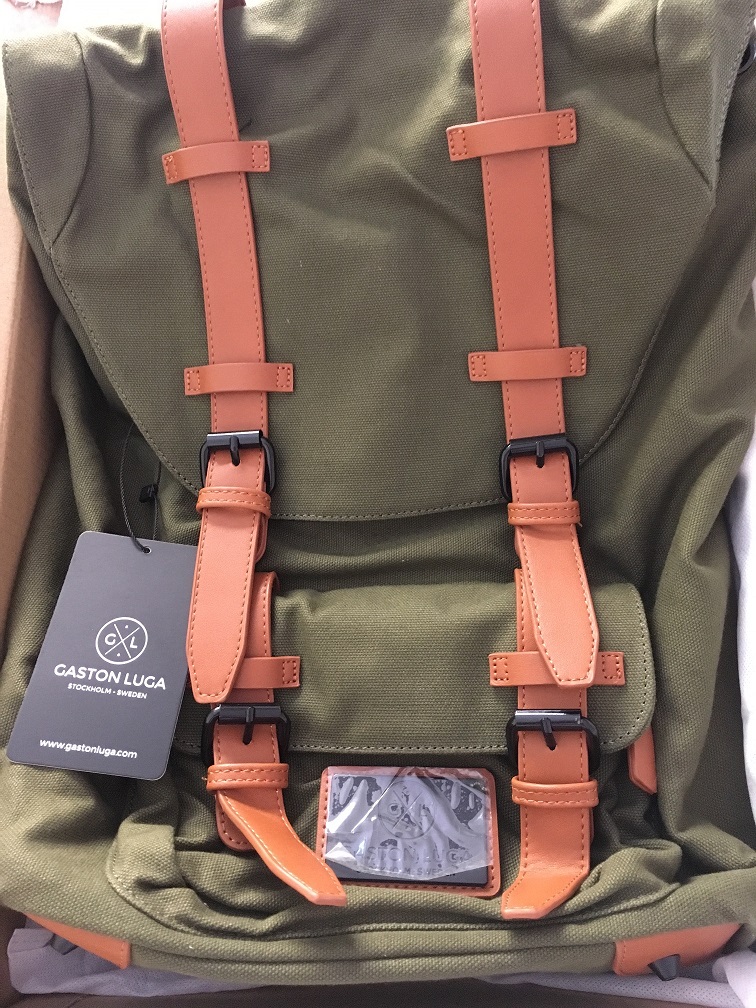 Gaston Luga Backpack Has Studded Sole (Review)