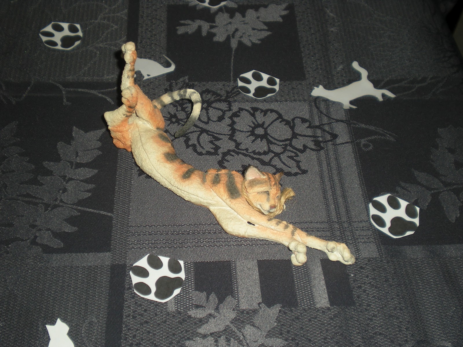 Déco de table à thèmes: Déco de table thème "Le Chat"