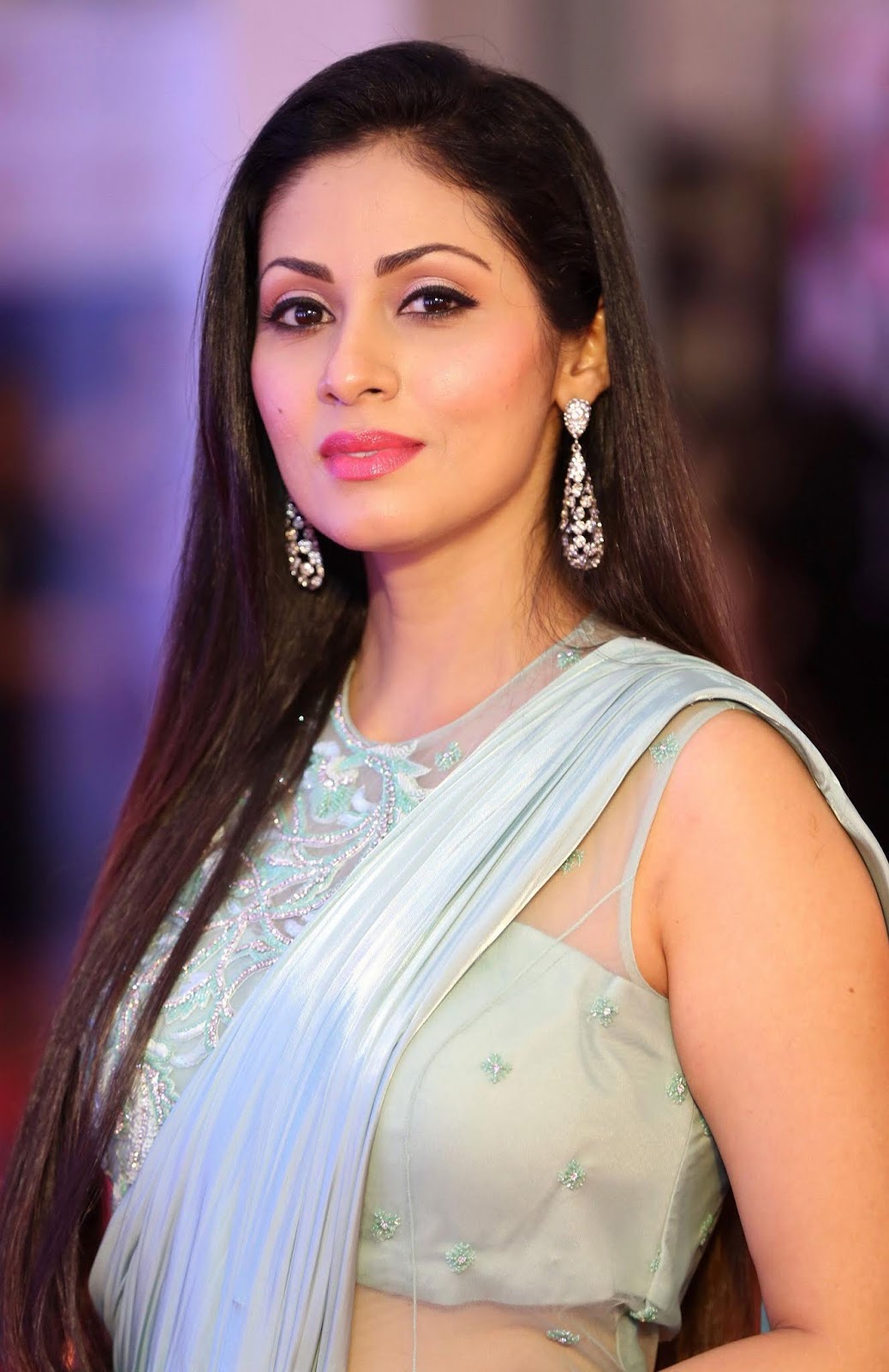 Actress Sadha Stills At Gaana Mirchi Music Awards 2018