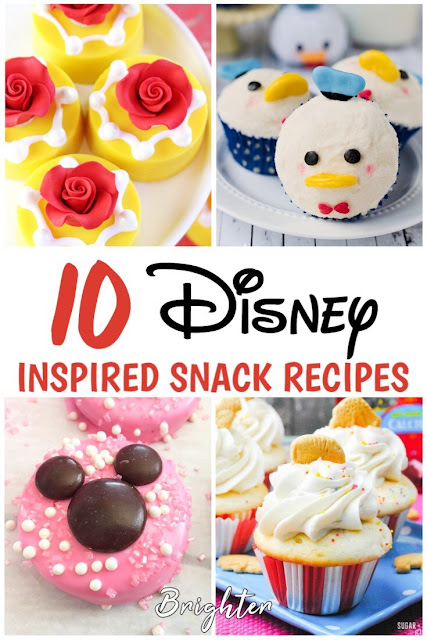 10 Disney Inspired Snack Recipes