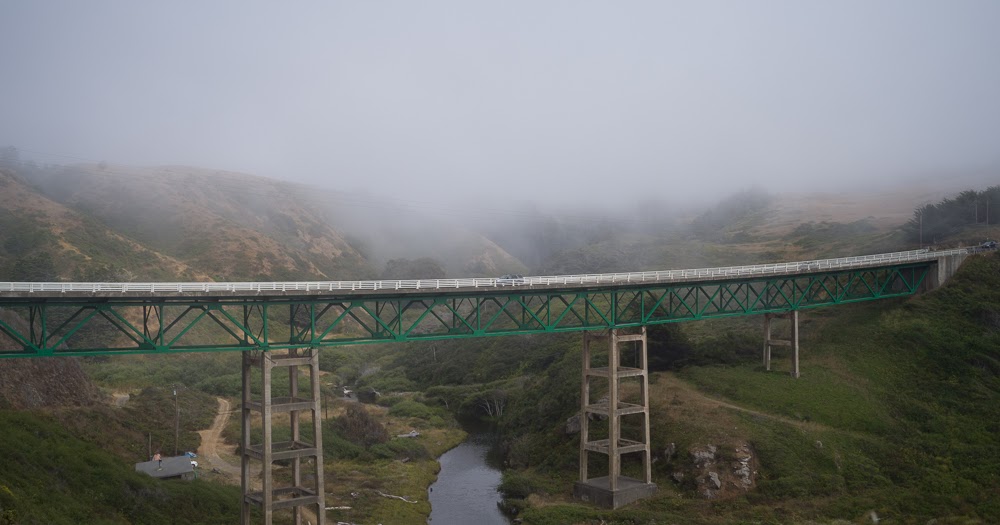 Bridge of the Week: Mendocino County, California Bridges: Highway 1 Bridge across Salmon Creek