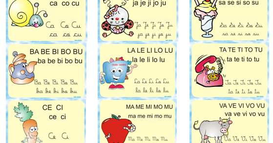 Aprendendo com a Tia Debora: Silabårio