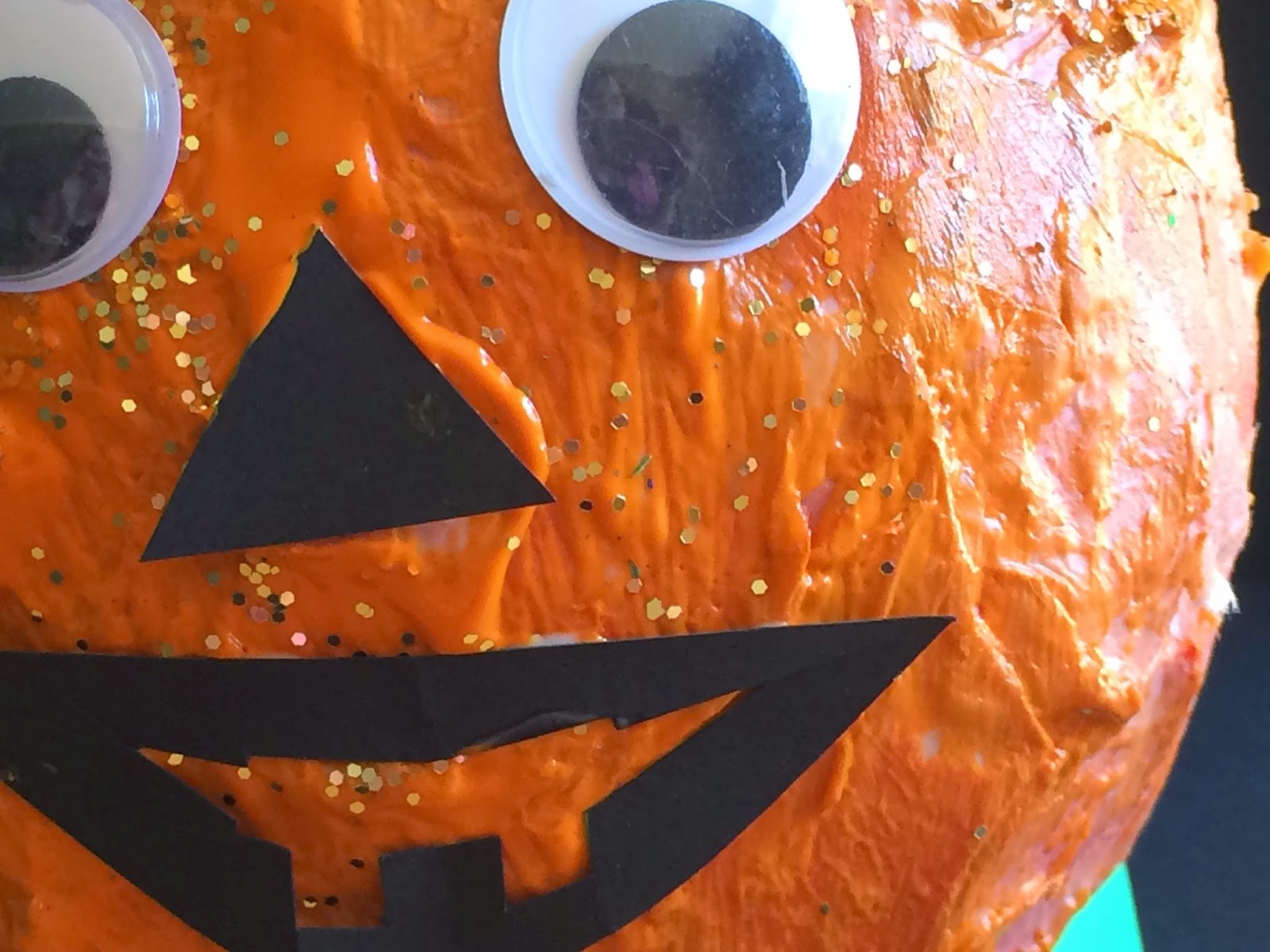 Mini Monets and Mommies: Paper Mache Pumpkin Fall Art Activity