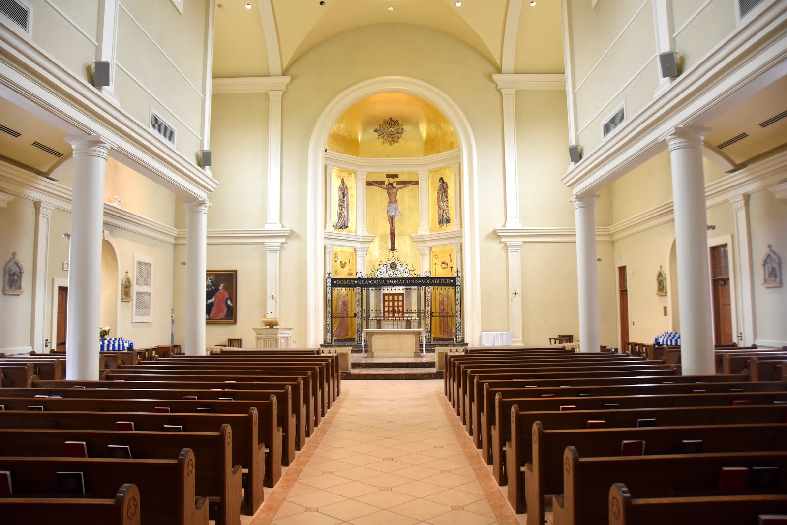 Stunning New Apsidal Paintings at the Toronto Oratory ~ Liturgical Arts ...