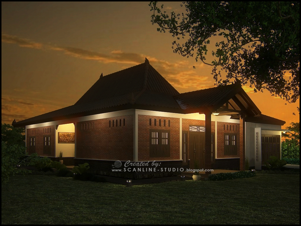 Scanline Art Gallery: JOGLO HOUSE