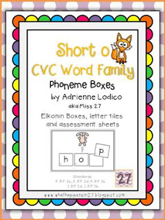 What Happens in 27...: Elkonin Boxes for CVC Families