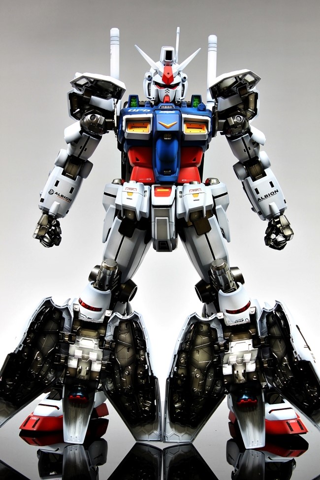 GUNDAM GUY: PG 1/60 RX-78 GP01 Gundam GP01/Fb - Painted Build