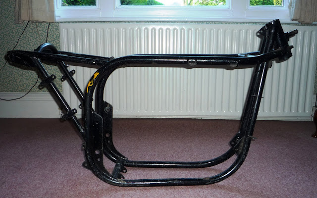 Yorkshire Ferret: The Anatomy of a 1954 Works Norton Featherbed frame