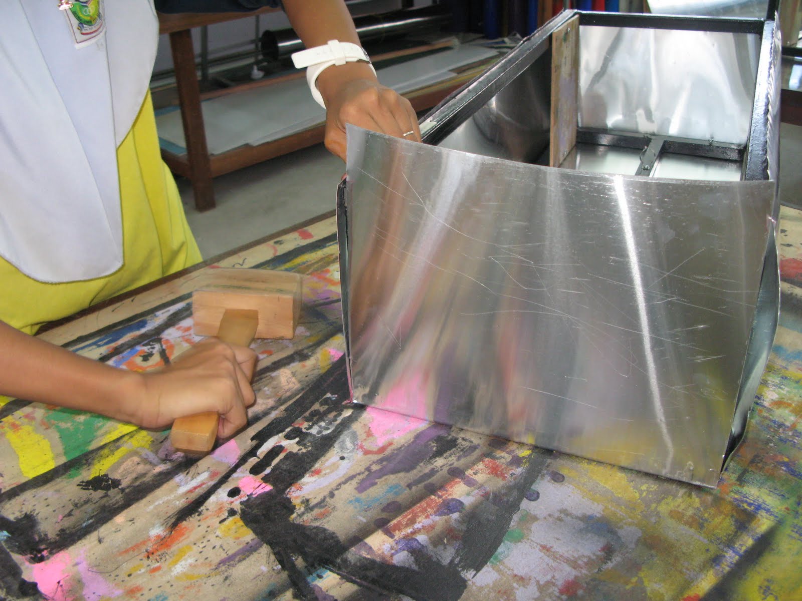 Seni Reka Tanda SMKSI: Papan Tanda Berlampu