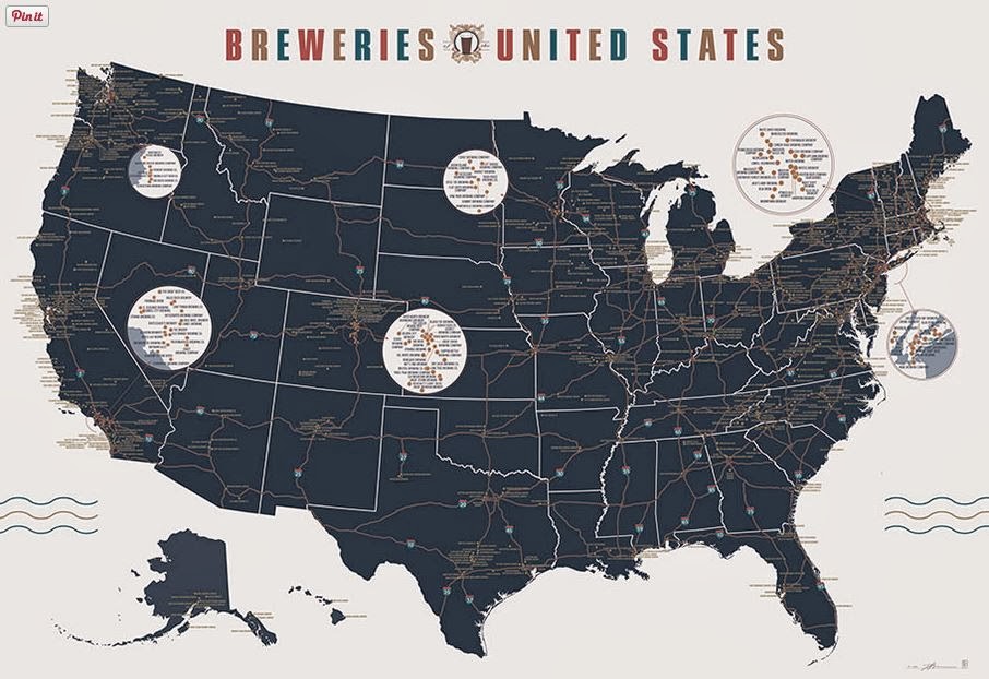 A Girl's Guide To Beer: Breweries of the United States