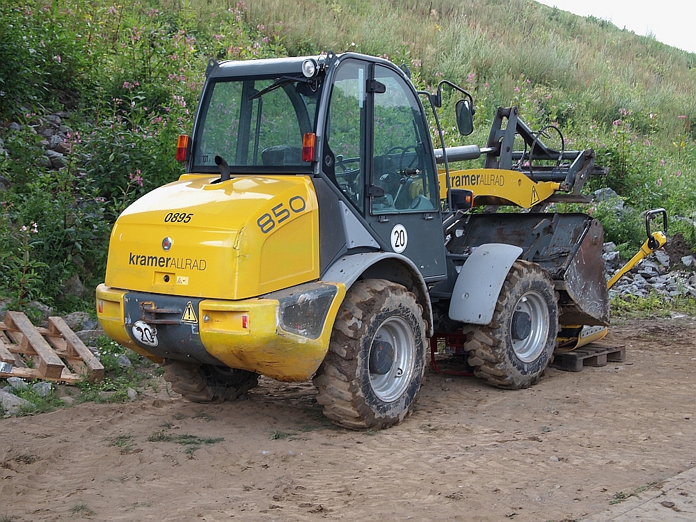 Schweres Gerät: Kramer Allrad 850