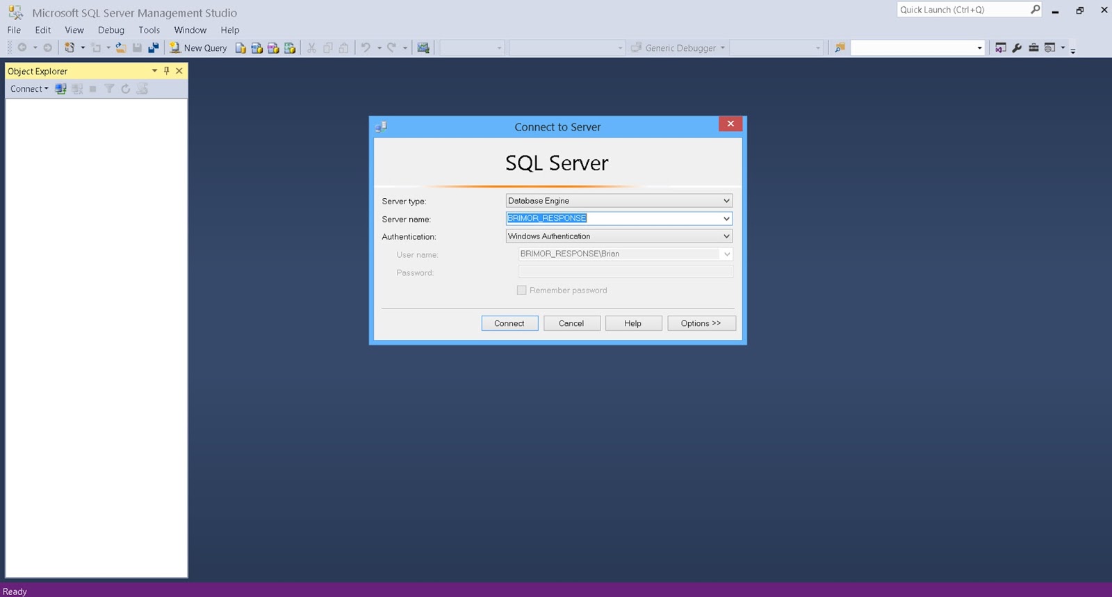 BriMor Labs: How to load a SQL .bak file for analysis, without SQL ...
