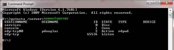Paul Bhai's Place: Kill Remote Session using QWINSTA and RWINSTA