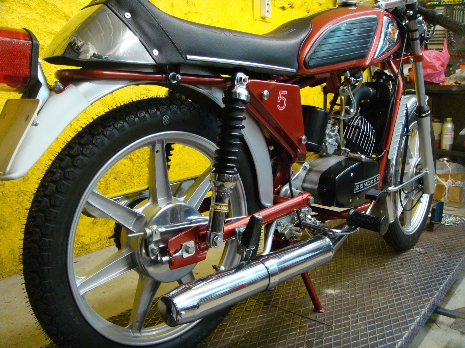 Restauro duas rodas antigas: Famel xf 17 Super