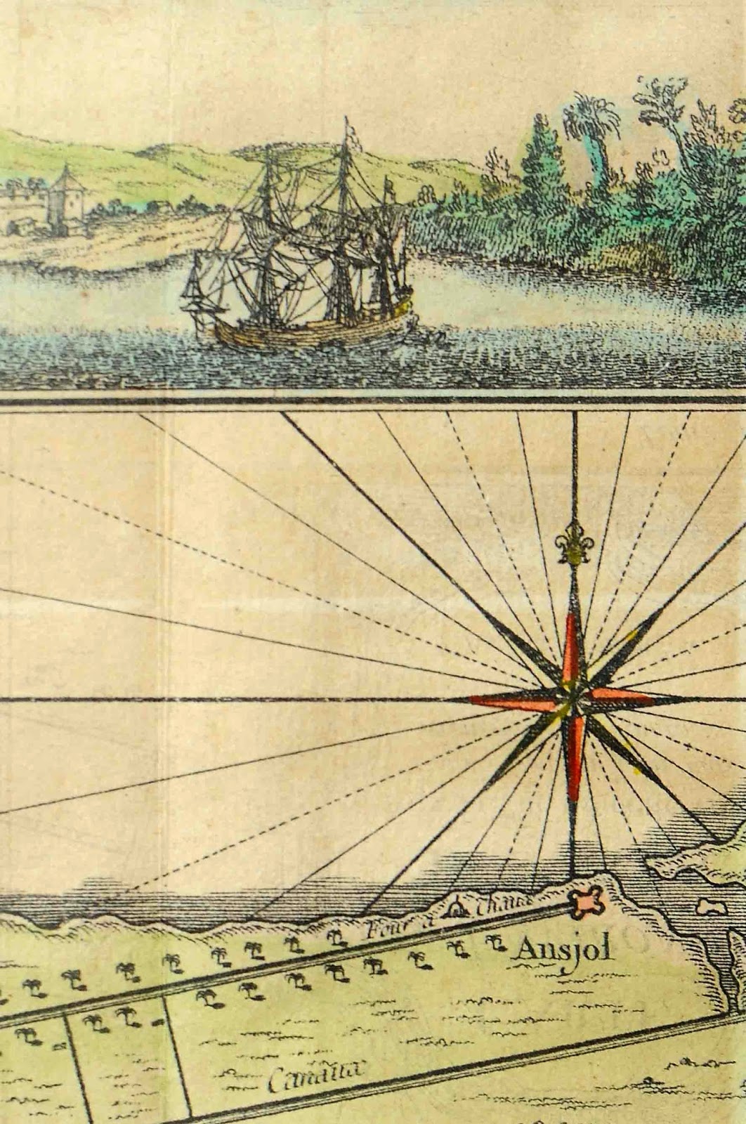 1815 Batavia New York Map - Map