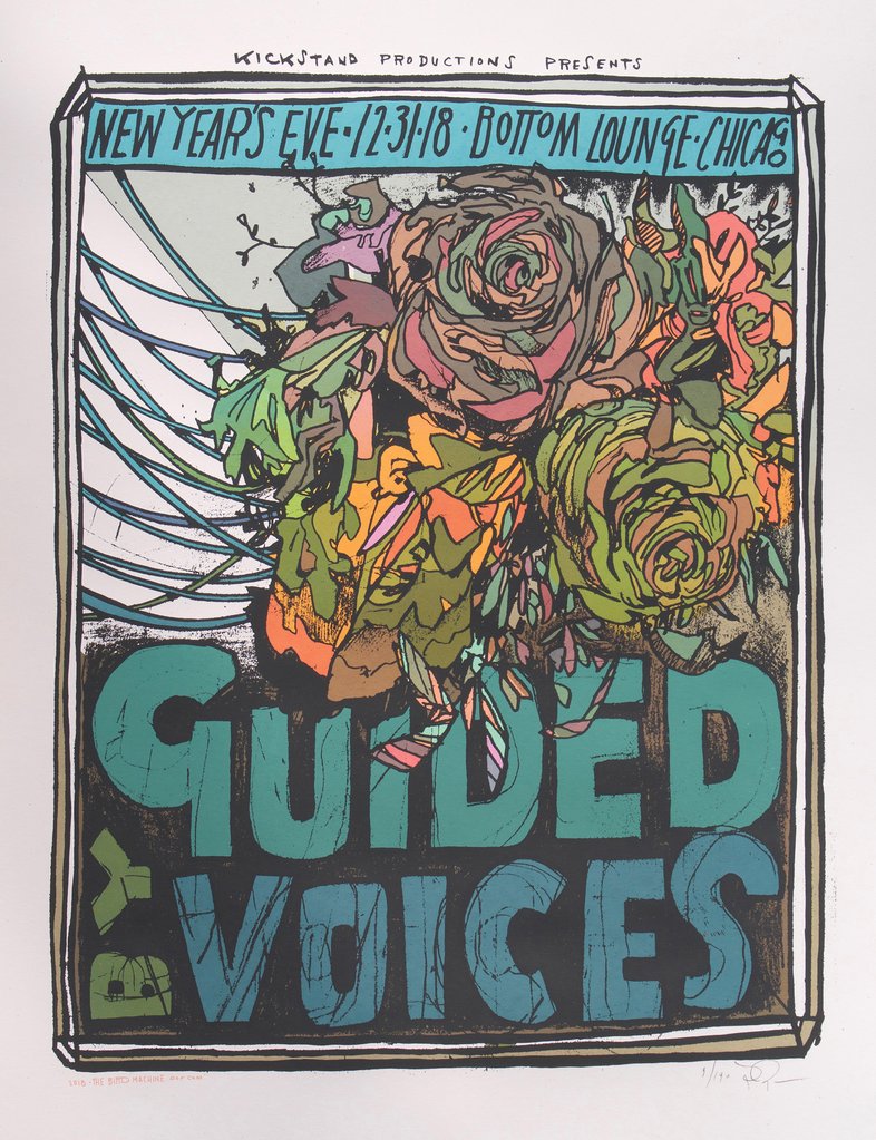 INSIDE THE ROCK POSTER FRAME BLOG: Jay Ryan Hum Guided By Voices & More ...