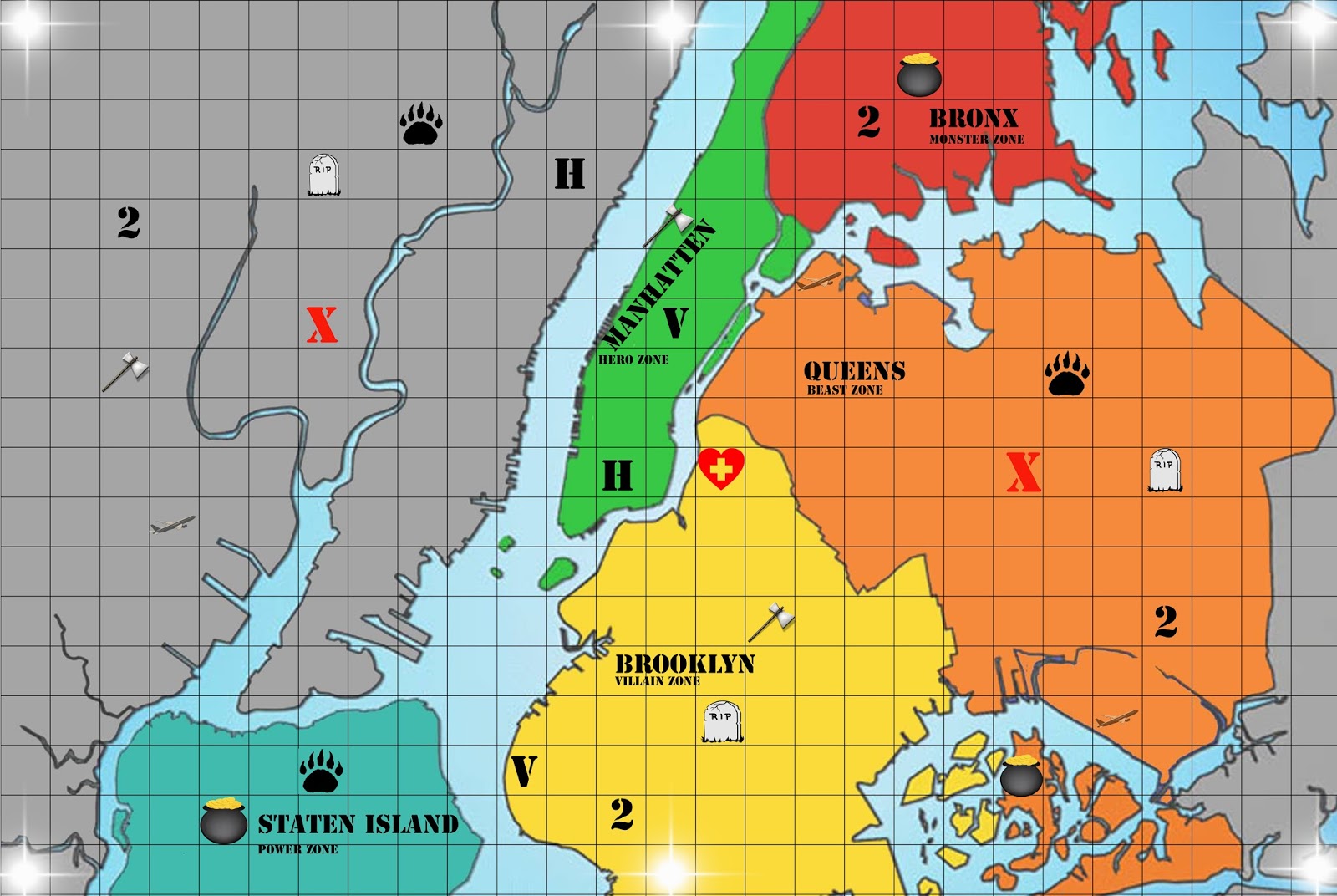 Galaxy Zento: Board game preview: HOW THE BOARD WORKS