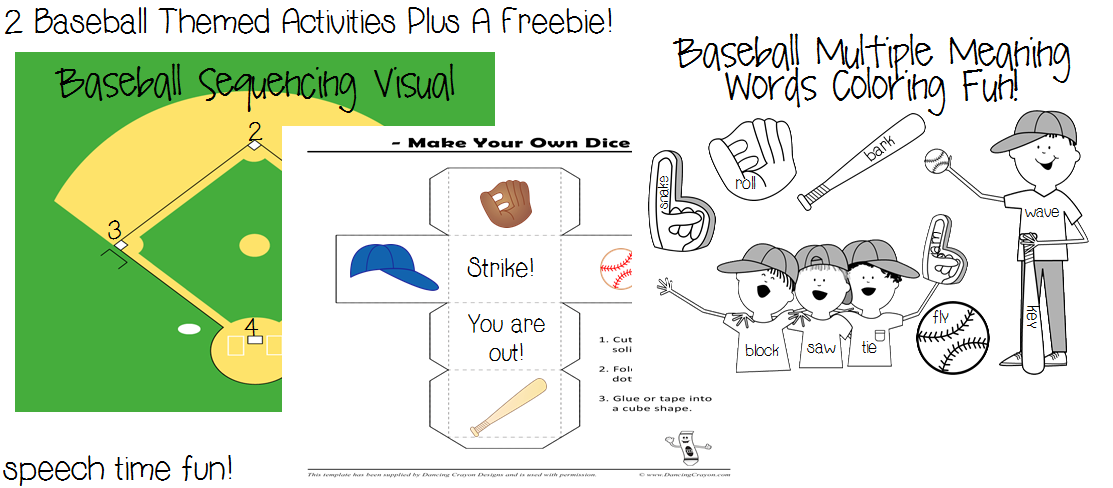 2 Baseball Themed Activities (PLUS A FREEBIE!!)): Sequencing, Answering ...