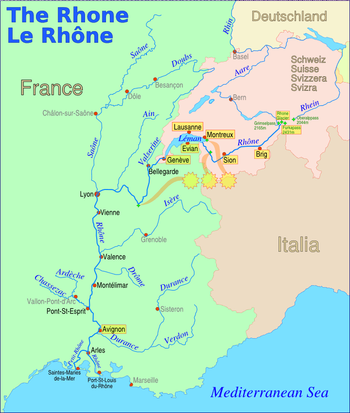 What Is A French City On The Rhone at Kathy Foley blog