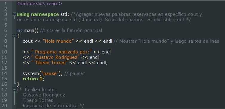 Introducción al Dev C++