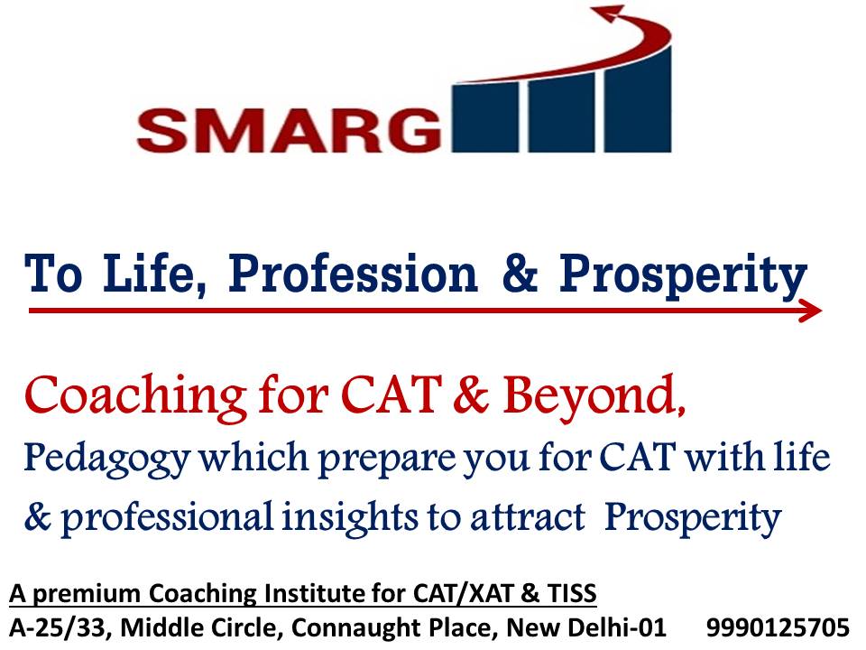 India's Intellect: CAT @ SMARG EDUCATION