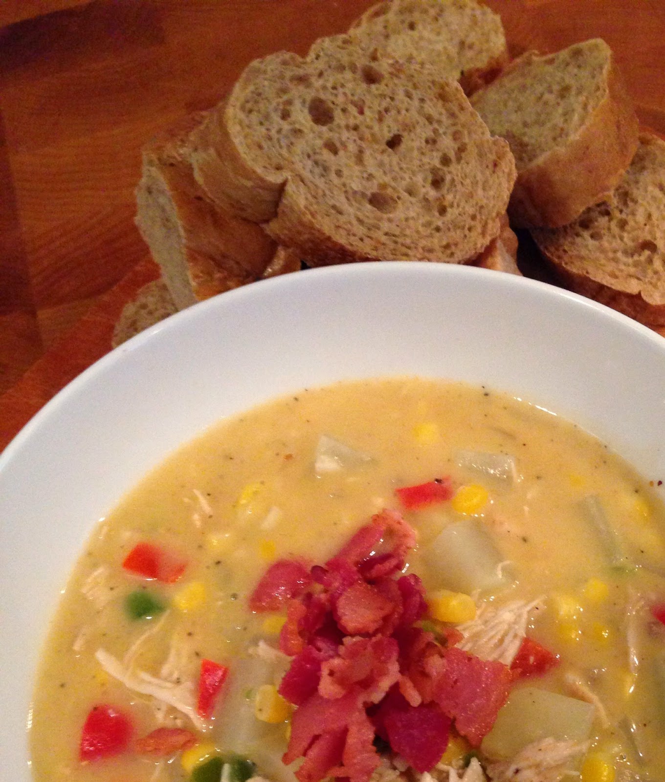 Bittersweet Cooking : Chicken & Corn Chowder