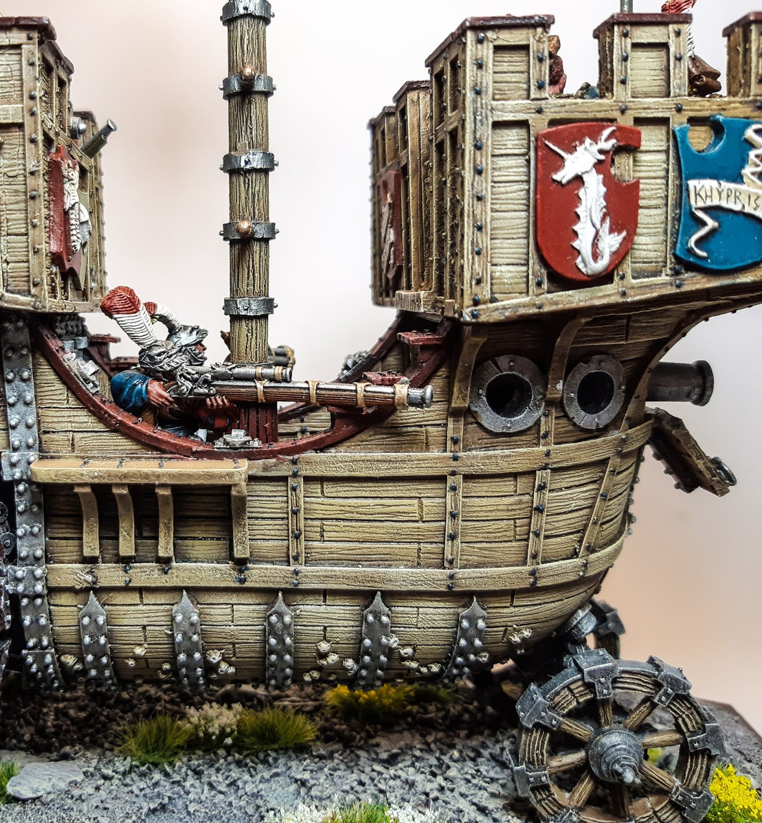 THE WORK OF SHAITAN: Warhammer Empire Border Princes Landship - The ...