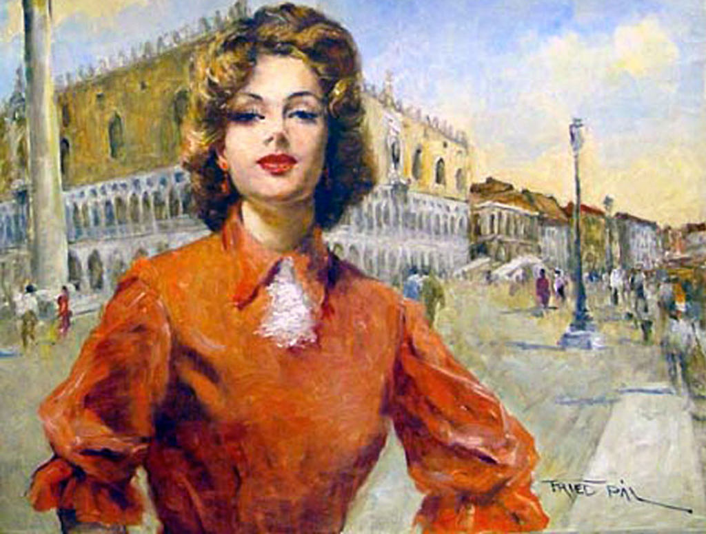 Pal Fried | Vintage style Figurative painter | Tutt'Art@ | Pittura ...