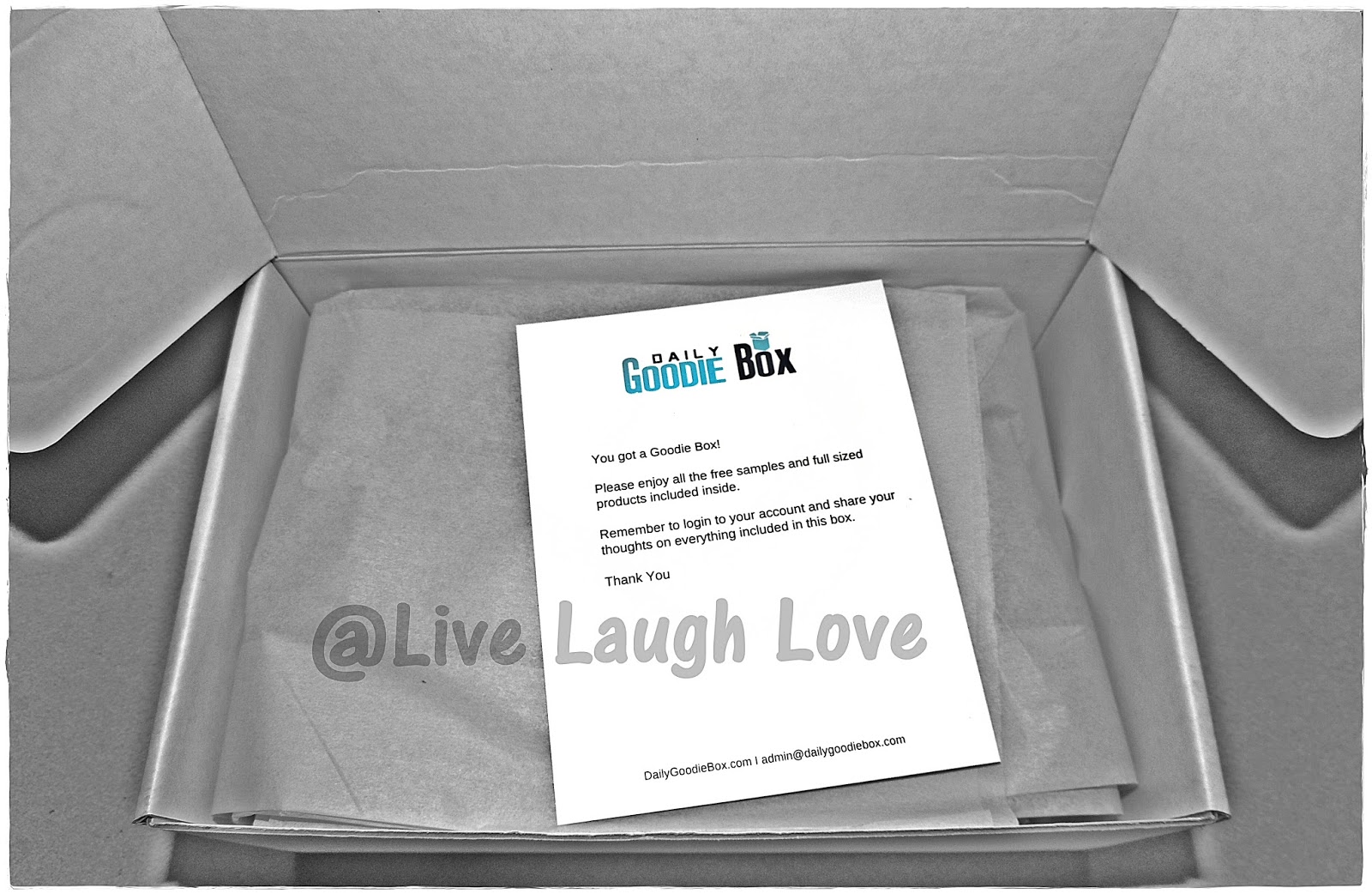Live Laugh Love: Daily Goodie Box Review
