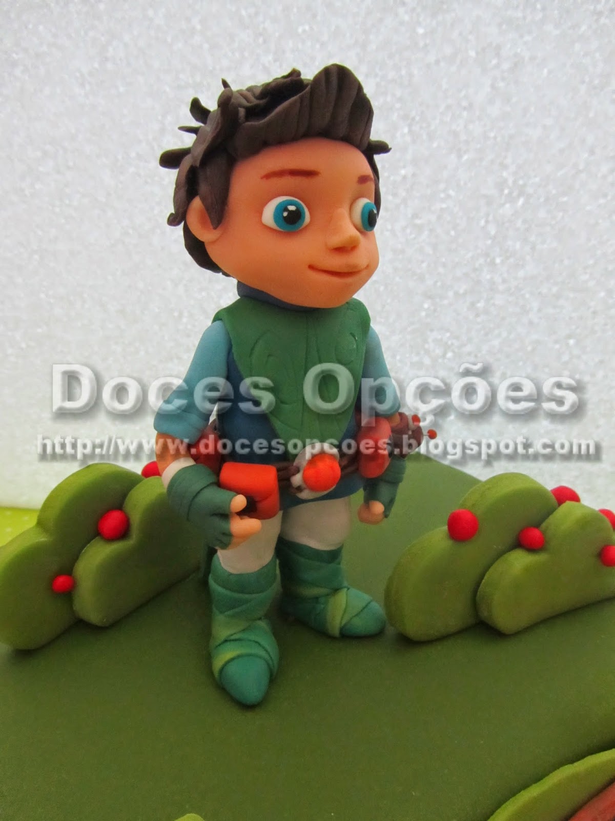 Doces Opções: Bolo aniversário com o Tree Fu Tom