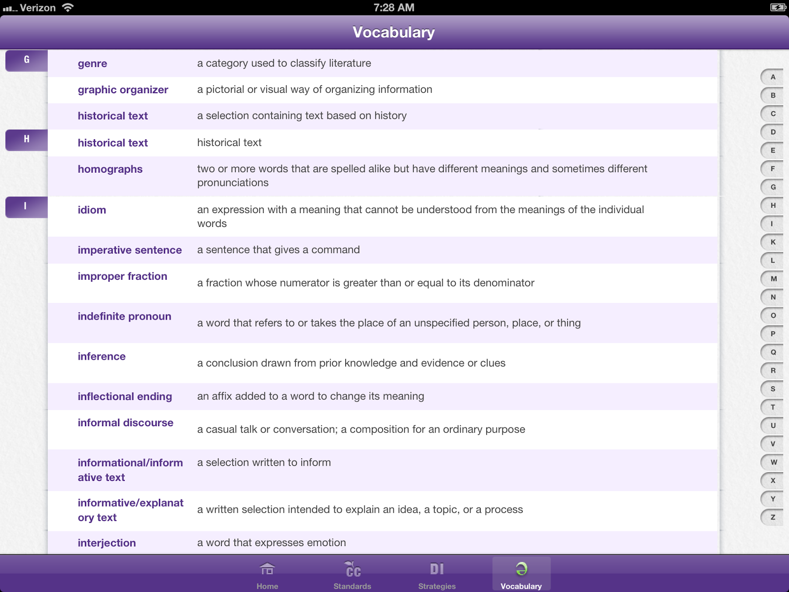 Toad-ally Exceptional Learners: Common Core App