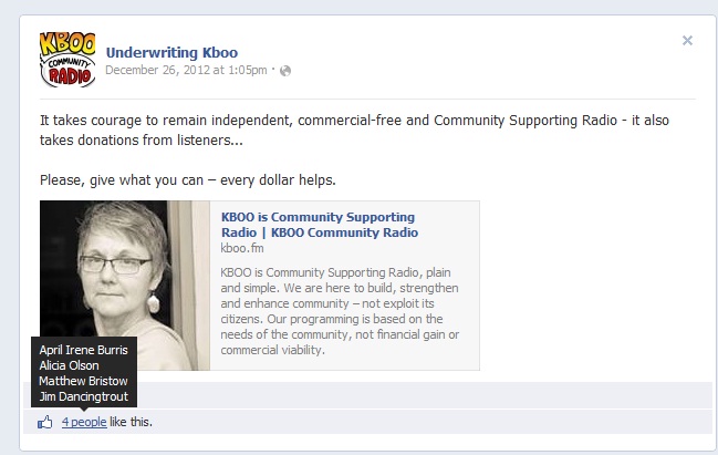 Save KBOO from Save KBOO: SCANDAL: Jim Dancingtrout supports EVIL FITCH ...