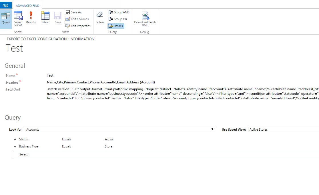 Dynamics Crm Dev Down Under Using Advanced Find Fetchxml Capability In Custom Forms