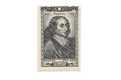 Stamps of France: Blaise Pascal ~ The Collecting Adventure