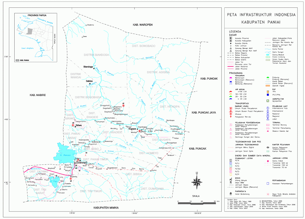 peta papua: Peta Paniai