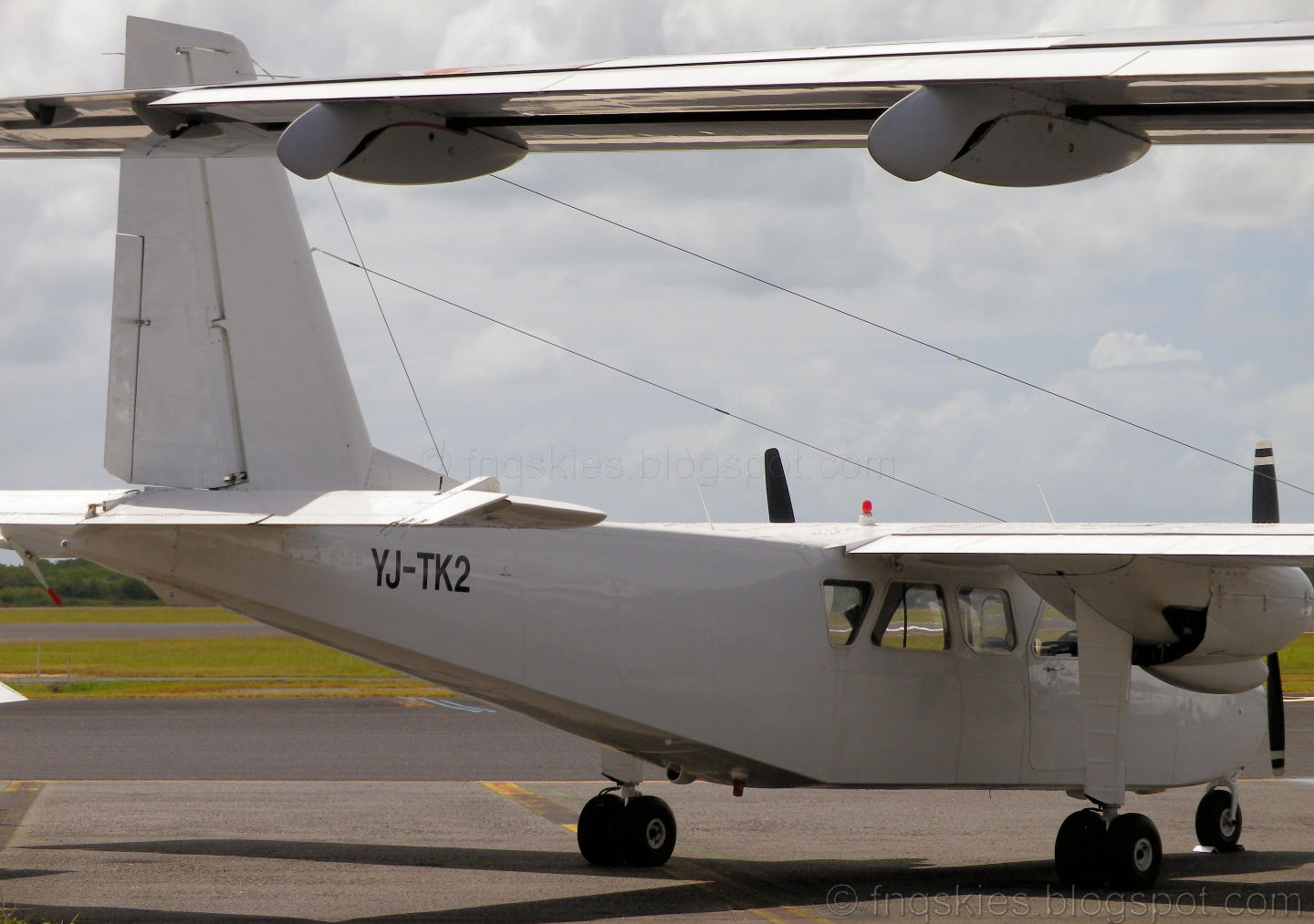 Far North Queensland Skies: Britten Norman Islander BN2 YJ-TK2