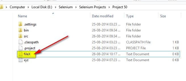 Selenium-By-Arun: 261. Using getPath( ) and getAbsolutePath( ) methods