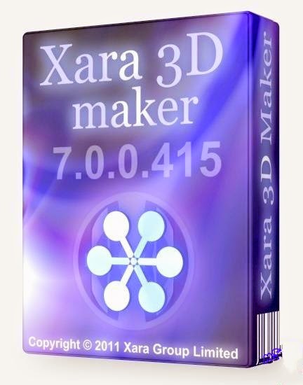 Xara 3D Maker 7 العملاق صانع الابعاد الثلاثي - اكواد و برامج