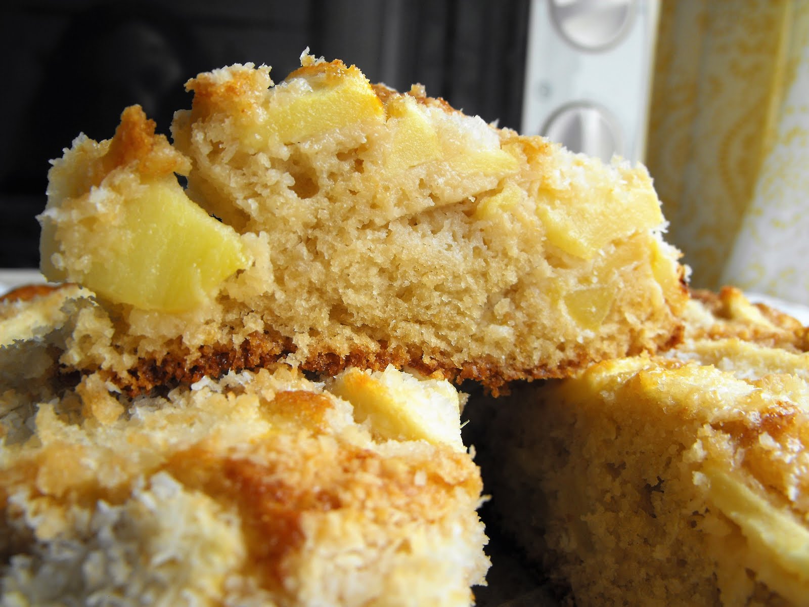 As receitas lá de casa: Tarte de maçã e coco