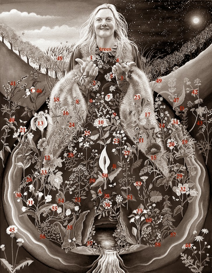The Ever-Living Ones: Áirmid - Goddess of herbs and healing
