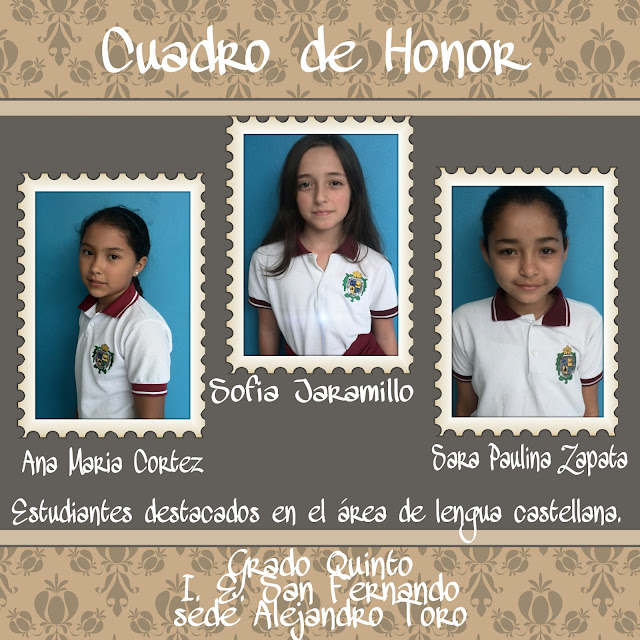 Galería Lingüística: Estudiantes destacados