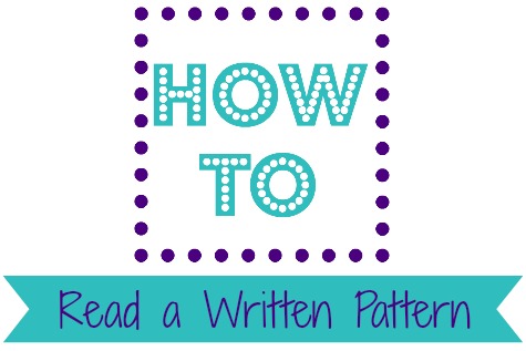 Stephie's Corner: crochet 101 :: read a written pattern