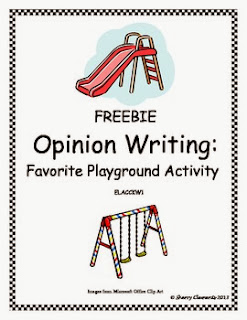 Dr. Clements' Kindergarten : Opinion Writing FREEBIE!
