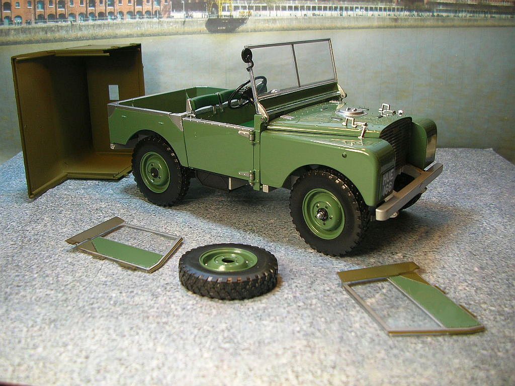 OrangeCW Scalemodels: Land Rover Series I (1948) - Minichamps 1/18