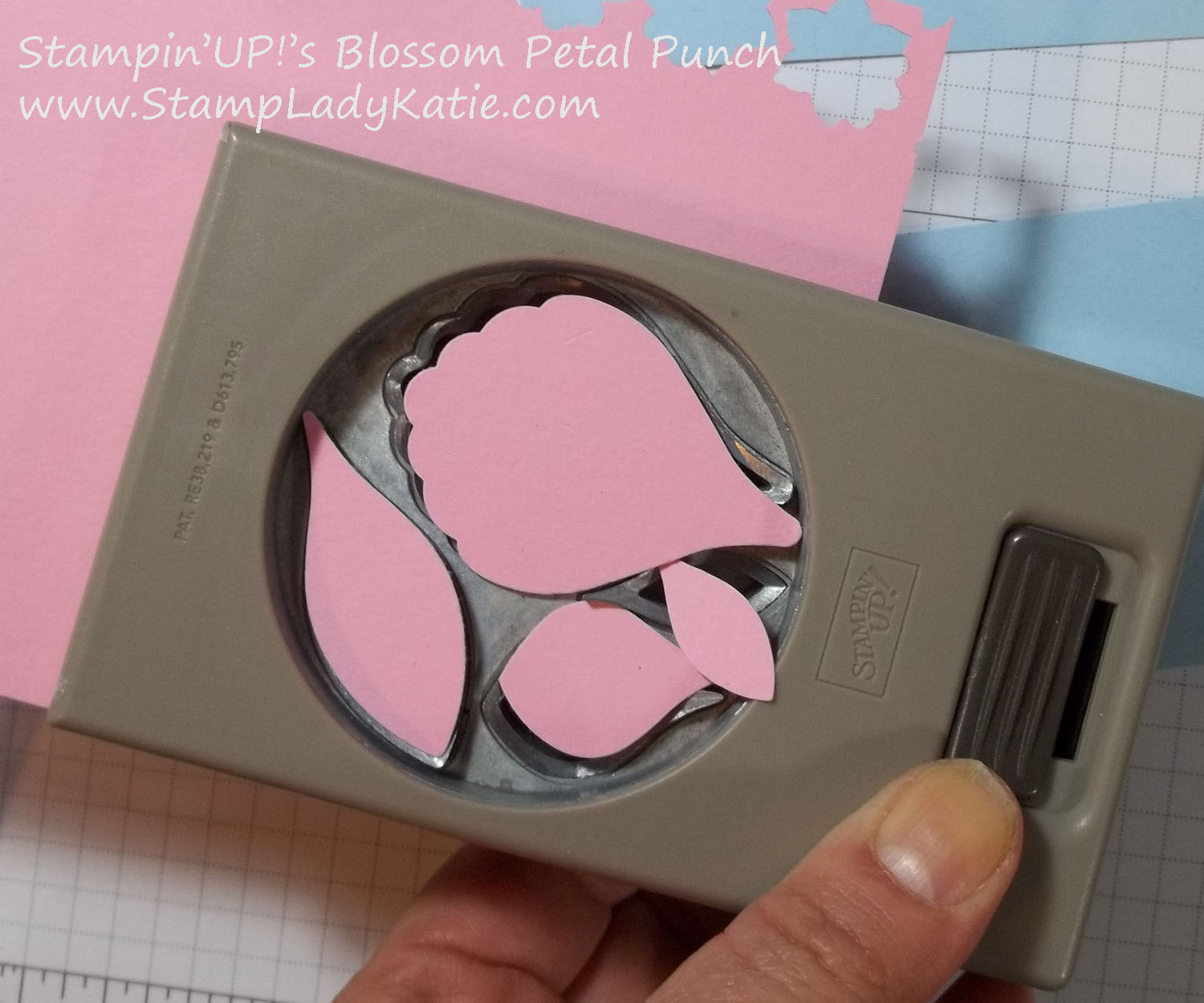 StampLadyKatie.com: Fish Punch Art with the Blossom Petal Punch