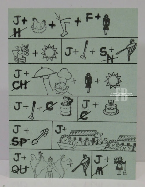 StampOwl's Studio: Rebus - Names starting with the Letter "J"