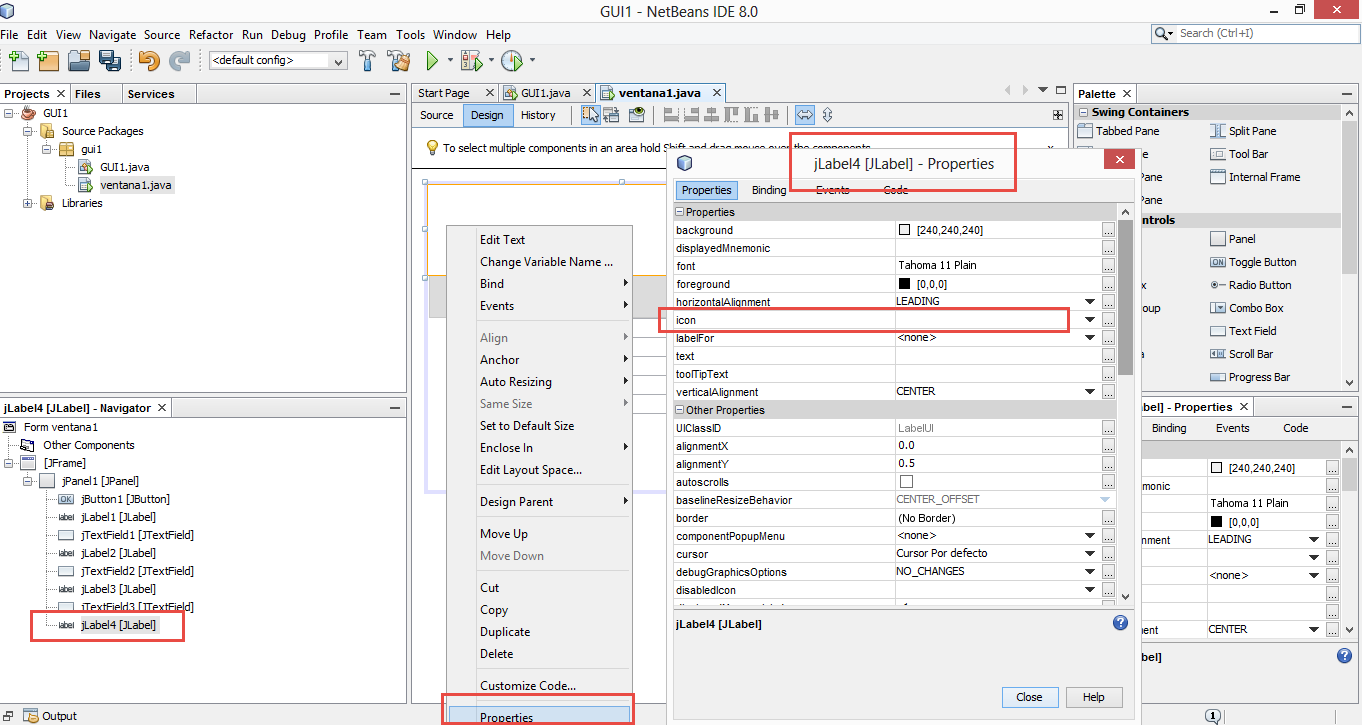 Códigos Tip: Interfaz gráfica en Java-Netbeans Parte 3