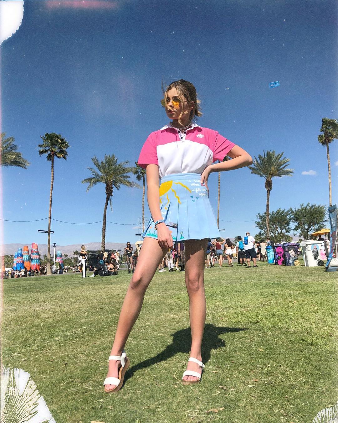RCN America - California: Addison Riecke Attends 2019 Coachella Valley ...