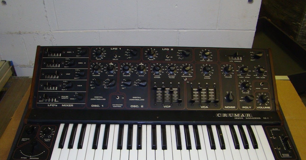 MATRIXSYNTH: Crumar DS2 Vintage Synthesizer